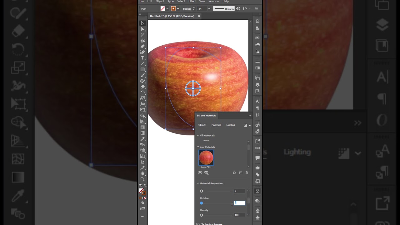 How to Design a 3D Apple in Adobe Illustrator: Step-by-Step Tutorial