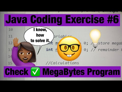 I Tried The MegaBytes Converter Coding Exercise