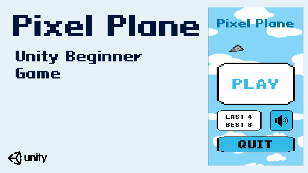 Unity Game Tutorial - Pixel Plane