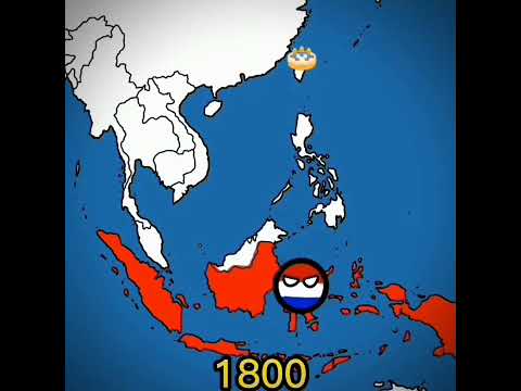 Indonesia's History 🇮🇩 #countryballs #history #indonesia