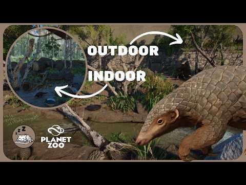 The most beautiful CHINESE PANGOLIN habitat | Planet Zoo Speedbuild | Leuchenzee Zoo