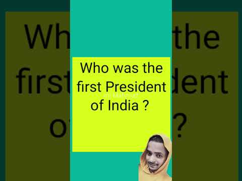 Who was the first President of India 🤔❓#shorts