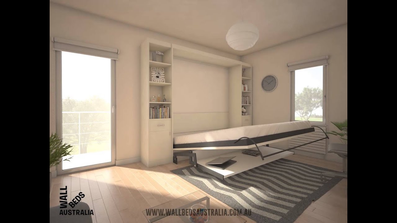WallBeds Australia Alpha Wall Bed with desk