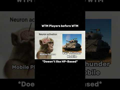 Warthunder Mobile players before WTM be like: