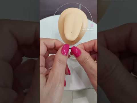 How to Easily Put On Snake Eyes Jewelry ! #piercingjewelry #snakeeyes #tonguepiercing #tonguerings