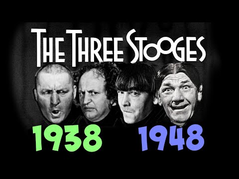 The THREE STOOGES 1938 and 1948