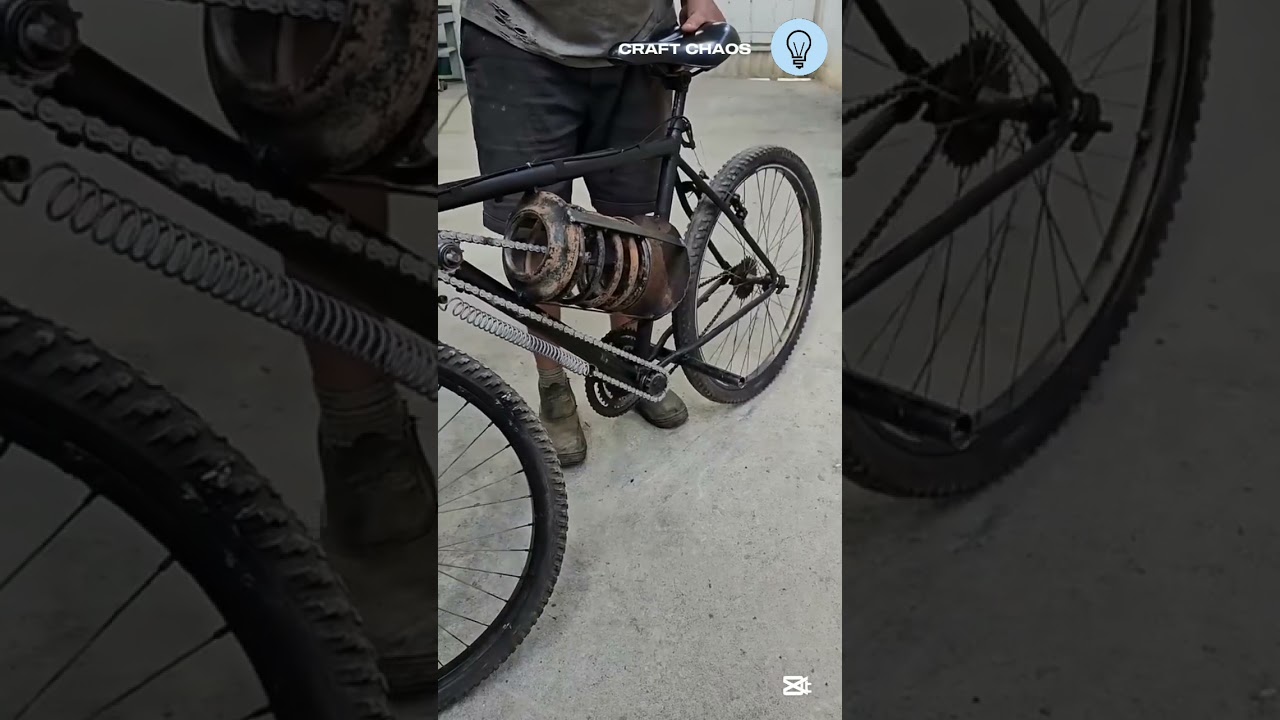 The process of spring bike machinery