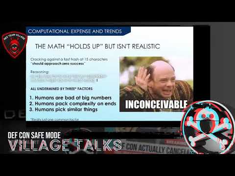 DEF CON Safe Mode Red Team Village - Travis Palmer - Passwd Cracking Beyond 15 Chars, Under $500