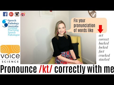 How to pronounce difficult /kt/ words with an Australian Accent