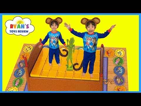 Monkeys Jumping on the Bed Games for Kids!!!