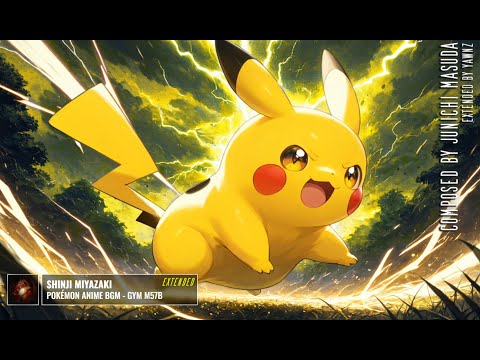 Pokémon Anime BGM - GYM M57B [EXTENDED VERSION]