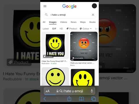I hate u emoji meme : )