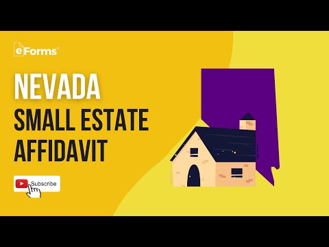 Nevada Small Estate Affidavit - EXPLAINED