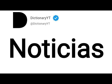 Noticias Meaning in English