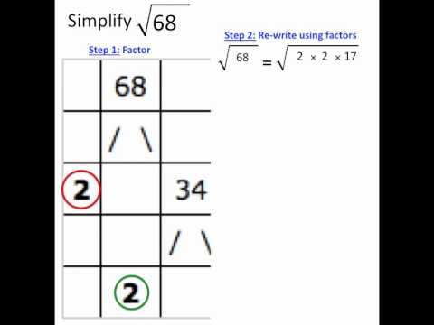 SimplifyRadical A 68