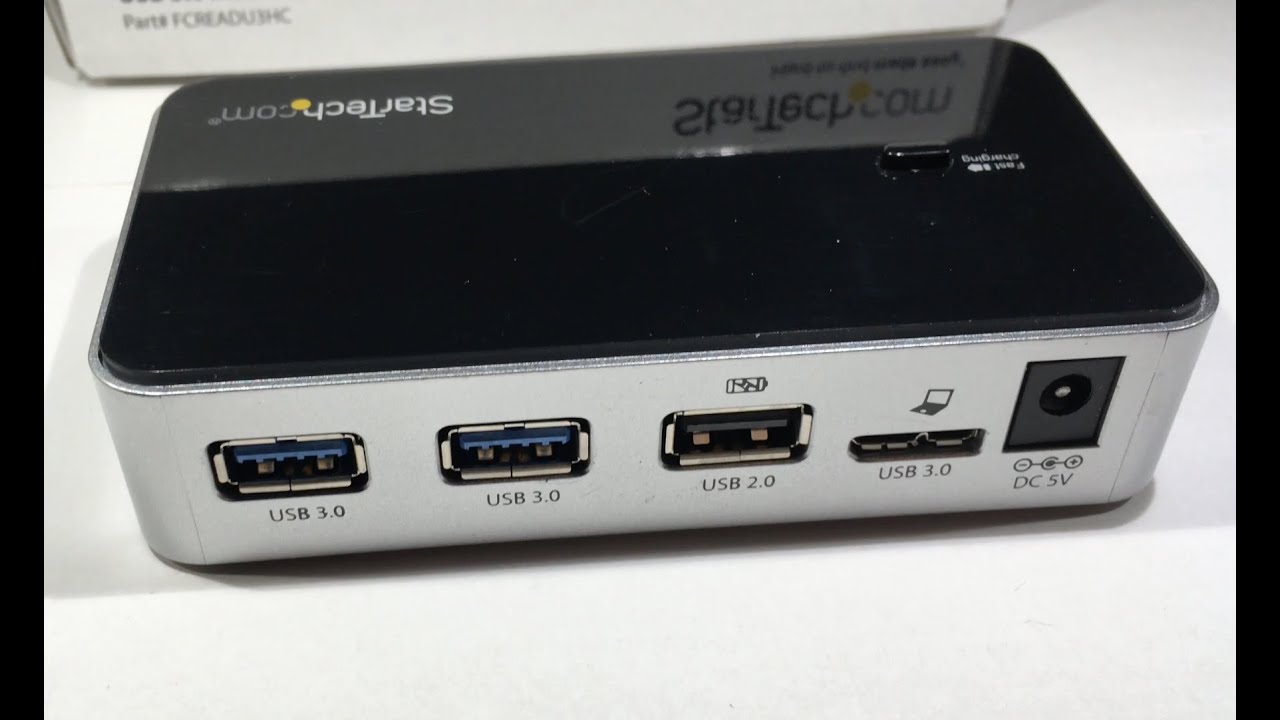 Startech USB 3.0 Multi Media Memory Card Reader | Fast USB Hub