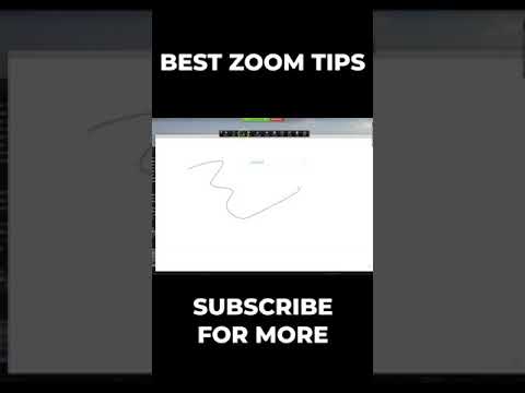Zoom Whiteboard Tips and Tricks #shorts #zoom #zoomhost