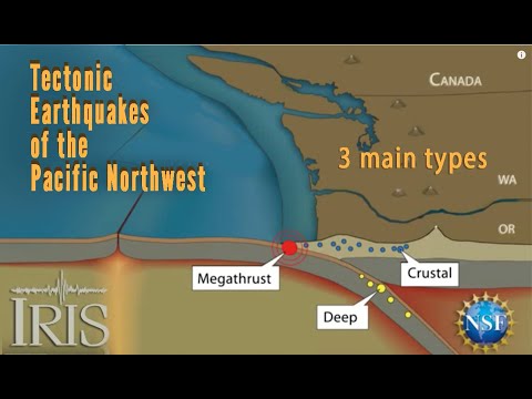 Video explaining the faults of the Pacific Northwest | QuakeWarn ...