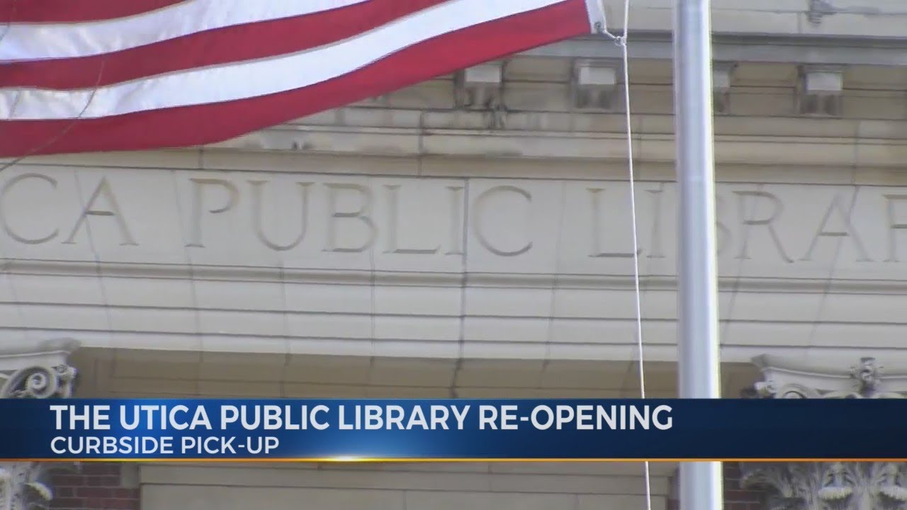Utica Public Library re-opening