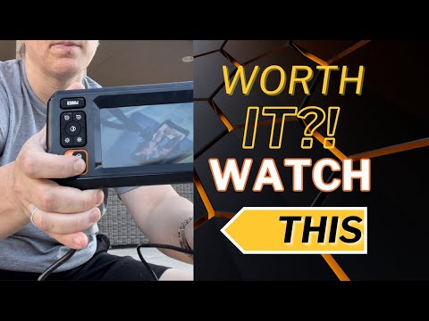 Review of 4.3in Industrial Endoscope Camera with Light,1080P