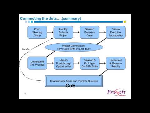 Establishing a BPM Center of Excellence (CoE) The One Webinar you do not want to miss