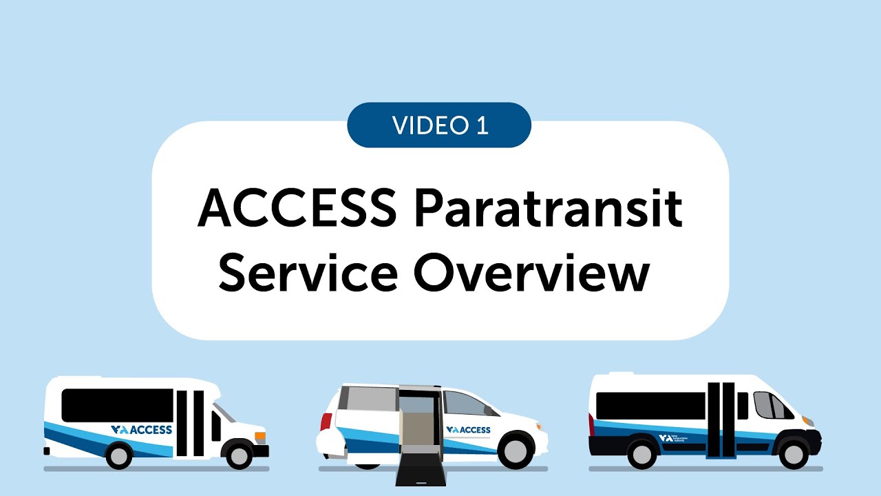 VTA ACCESS Paratransit Service Overview