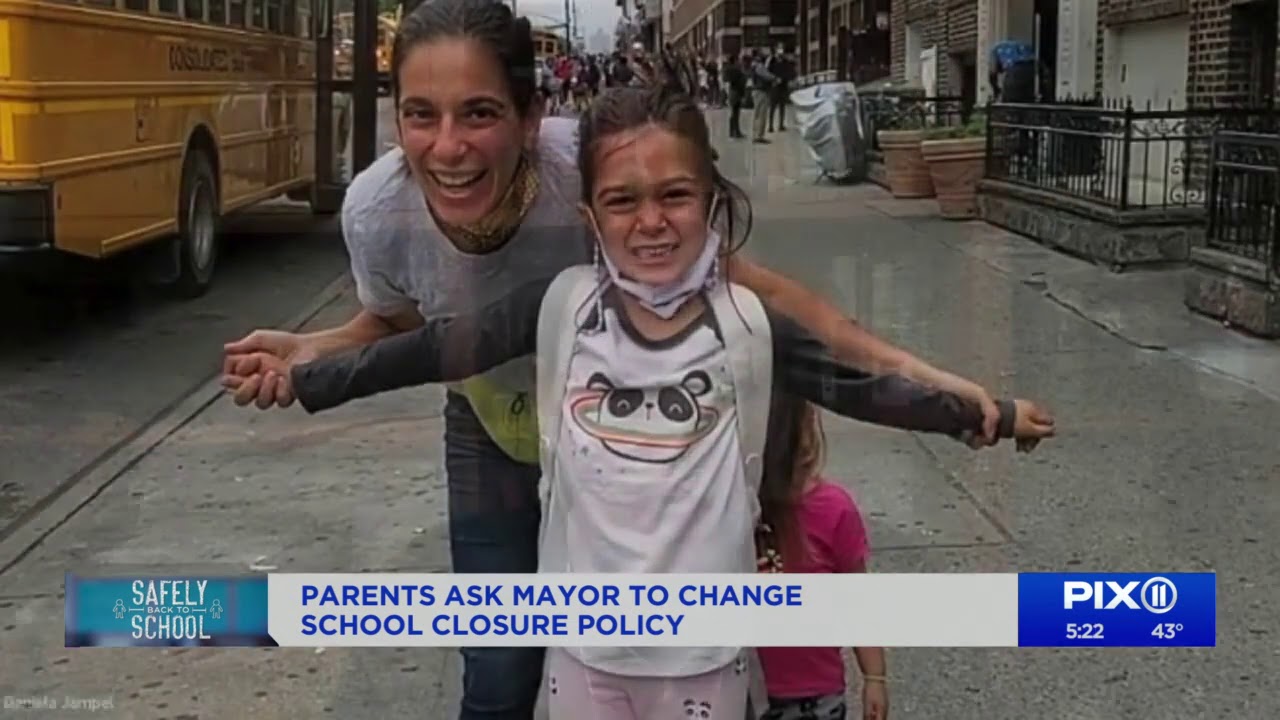 Parents ask de Blasio to change school closure policy