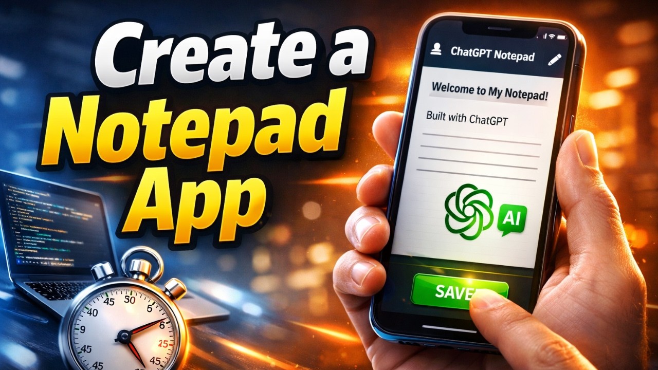 How to Create a Notepad App with ChatGPT