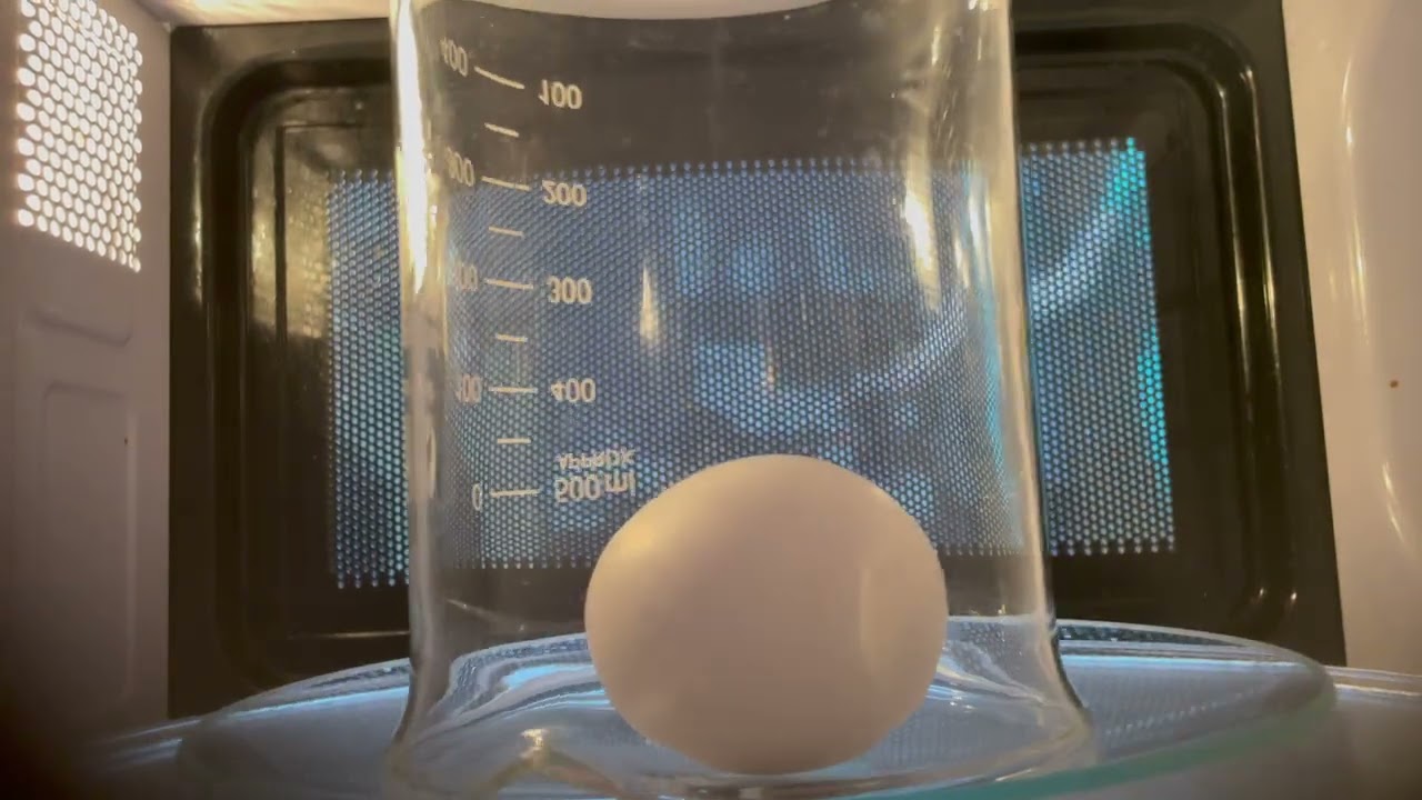 Exploding Egg in Microwave Inspired by #nilered