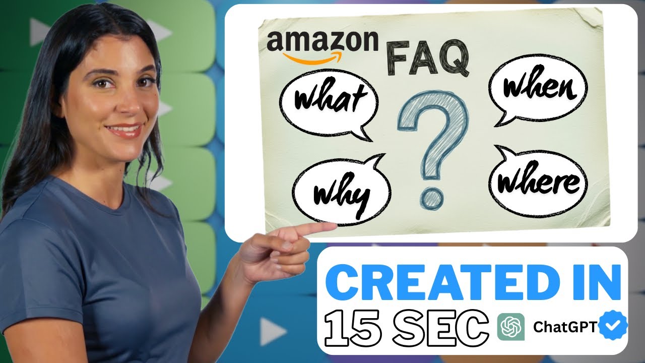 How to Create FAQ Q&A for an Amazon Product Using AI | ChatGPT Tutorial