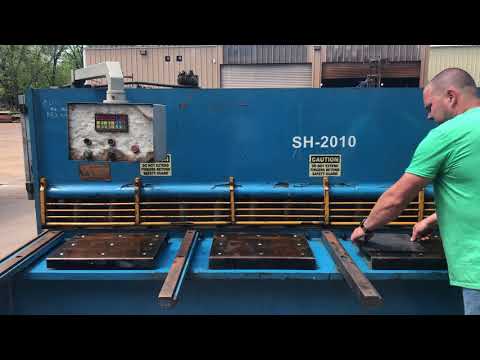 1/4" X 10' Hydrapower Shear SH2010 2001