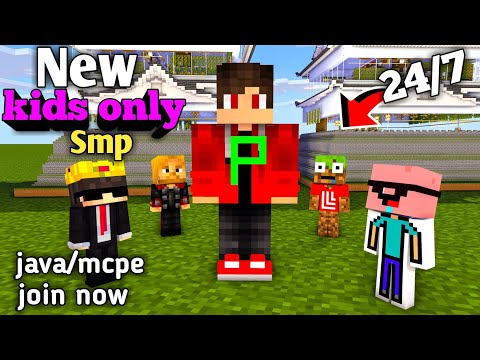 🎮🌈 How to Join a Safe Kids-Only Minecraft Server || | 24/7 Online | Java + Pe | Free To Join 🏖️