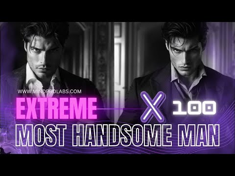XT-100 ⚠️ Become The Most Handsome Man Ever | Male Beauty Cheat Code | Over 2000 Affirmations