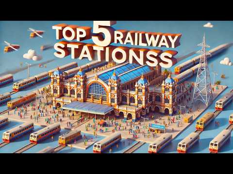 Top 5 Largest Railway Stations in India
