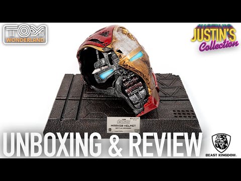 Avengers Endgame Iron Man MK50 Helmet Beast Kingdom Review - Life Size Prop Replica
