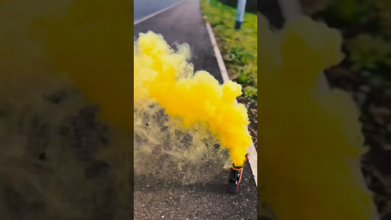 💨SMOKE BOMB💨✅GONE RIGHT✅ #smokebomb #goneright #test