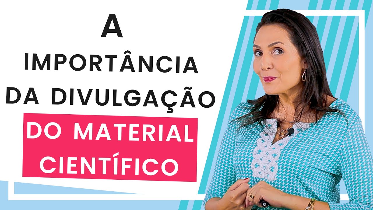 The importance of disseminating scientific material.