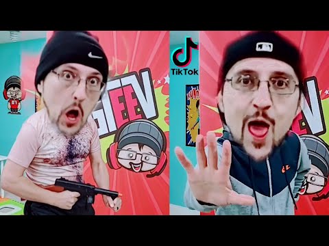 Pew Pew Pew It's a CHOPPA! (Big Head FGTeeV Challenge)