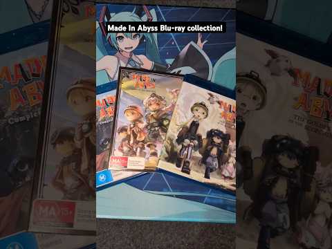 Made In Abyss Blu-ray collection! #anime #madeinabyss #bluray
