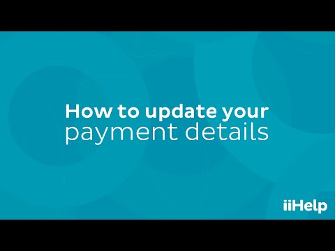 iiHelp - How to update your payment details