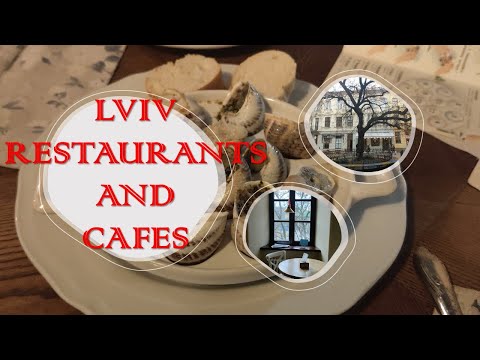 Lviv restaurants and cafes. AlexTar travelog
