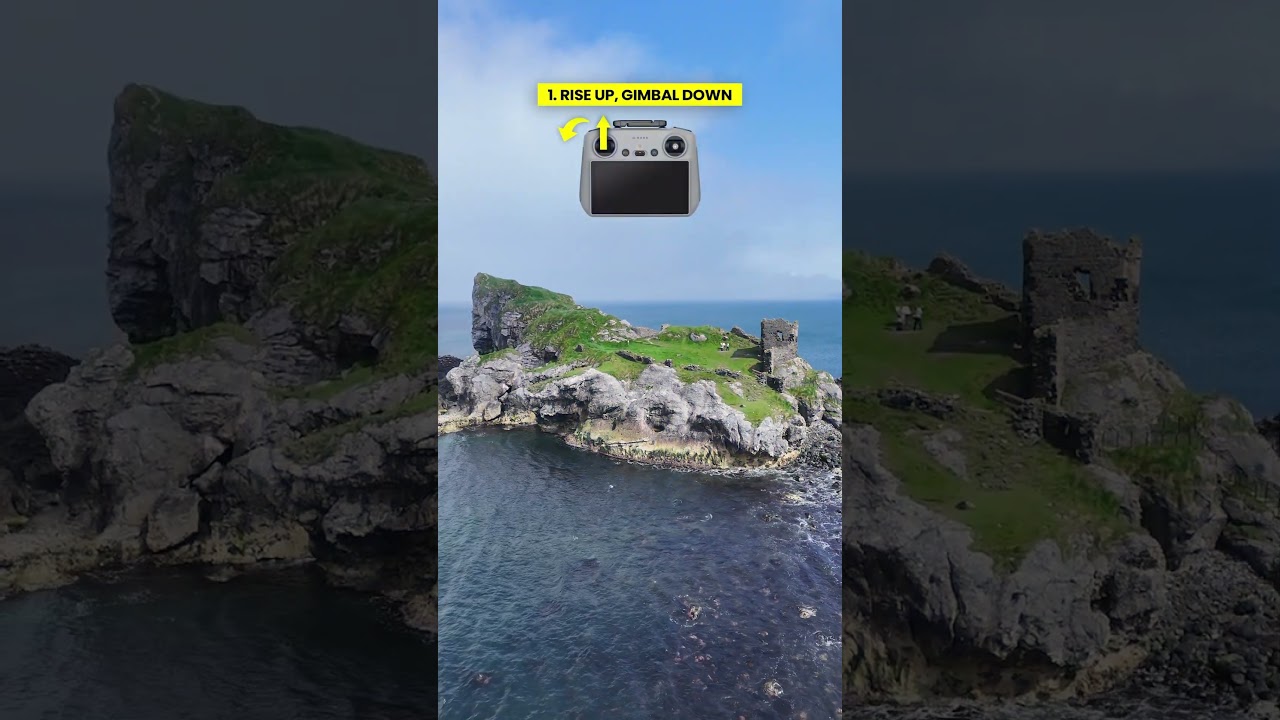 3 drone beginner-friendly drone moves 📚 DJI Mini 4 Pro 🎬   @TheDroneCreative