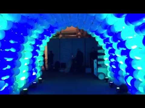 10 Meter Ballon Tunnel Intersport Heilbronn by Party Deko World