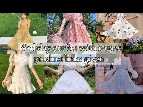 Korean summer outfits with names/Types of summer dresses with names/Summer outfit ideas for girls