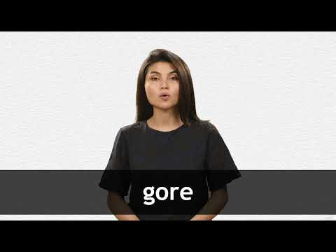 GORE definition and meaning | Collins English Dictionary