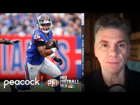 Outlining Saquon Barkley's contract negotiation options with Giants | Pro Football Talk | NFL on NBC