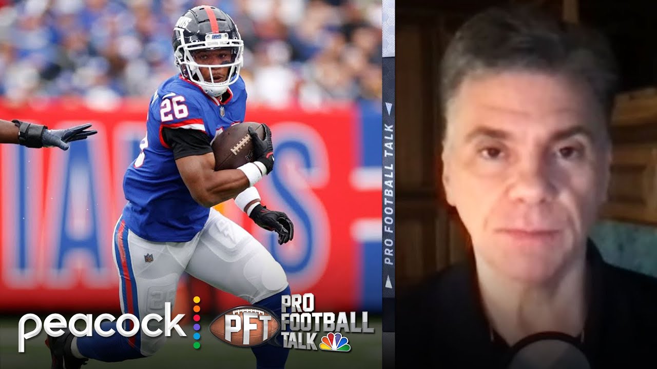 Outlining Saquon Barkley's contract negotiation options with Giants | Pro Football Talk | NFL on NBC