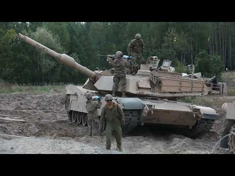 Soldiers of “Bad Bet” Company in Paladin Shield at Camp Adazi, Latvia