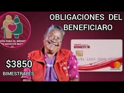 OBLIGACIONES del Beneficiario de la Pensión adultos mayores importante conocerlas 🧑🦳🧓💳
