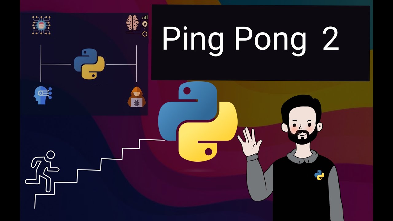 Python Ping Pong Game Part 2 - Creating Paddles